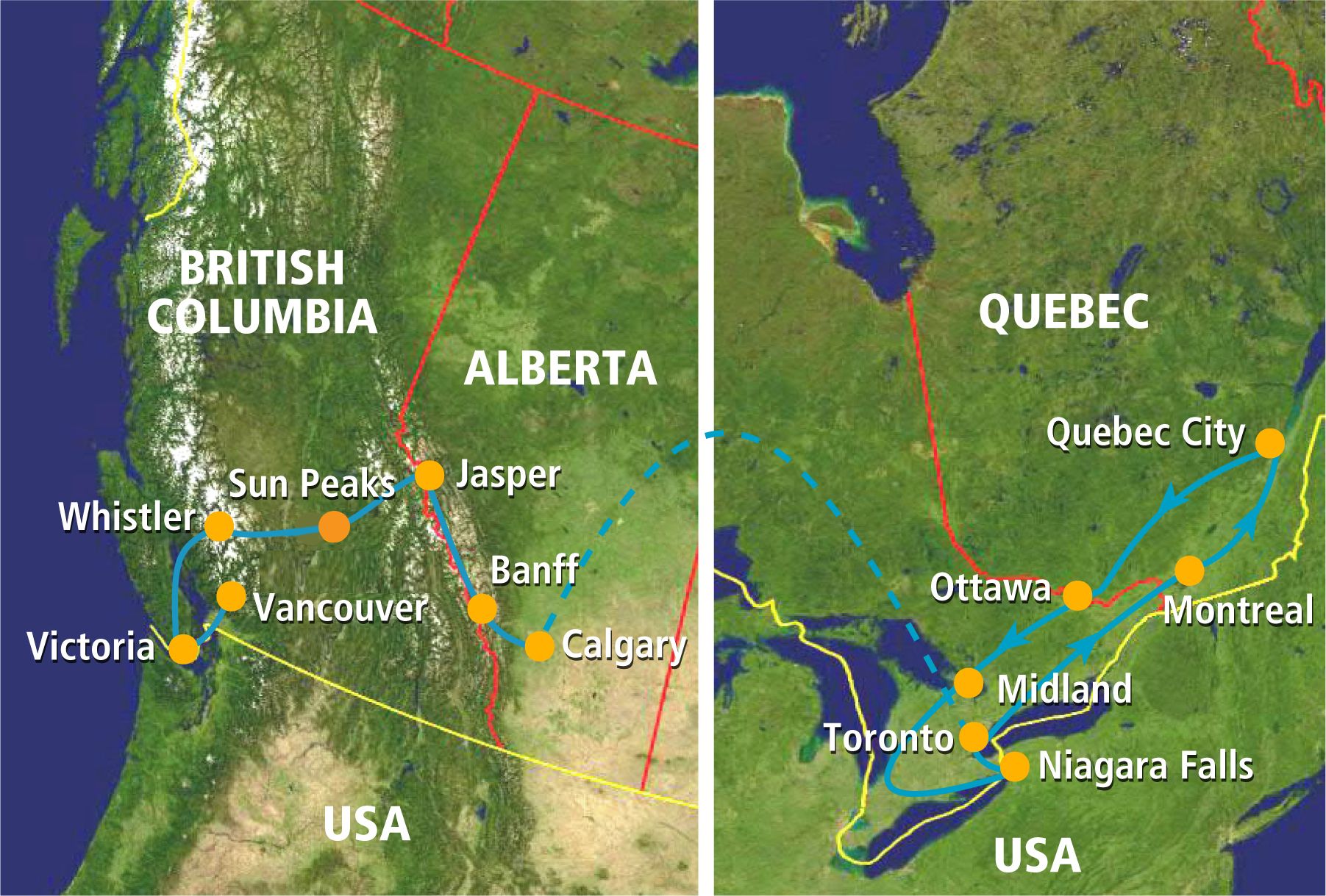 The Canadiana | Tours and Vacation Packages in USA and Canada | Tours ...