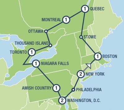 USA Escorted Coach Tours | Tours and Vacation Packages in USA and ...